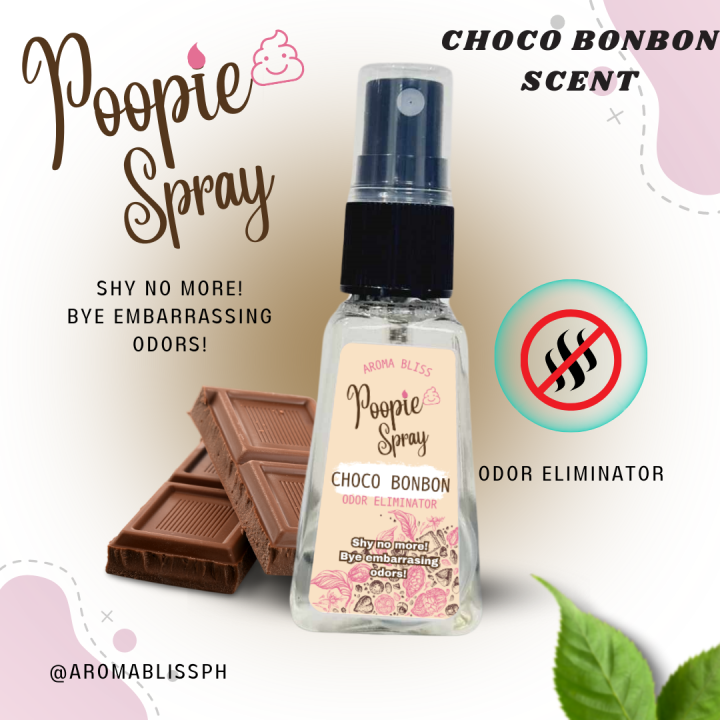 CHOCO BONBON AROMA BLISS 30ML POOPIE SPRAY TOILET SPRAY POOP SPRAY ...