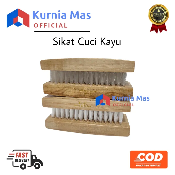 Sikat Cuci Gagang Kayu Sikat Kayu Serbaguna Sikat Cuci Baju Kayu Lazada Indonesia