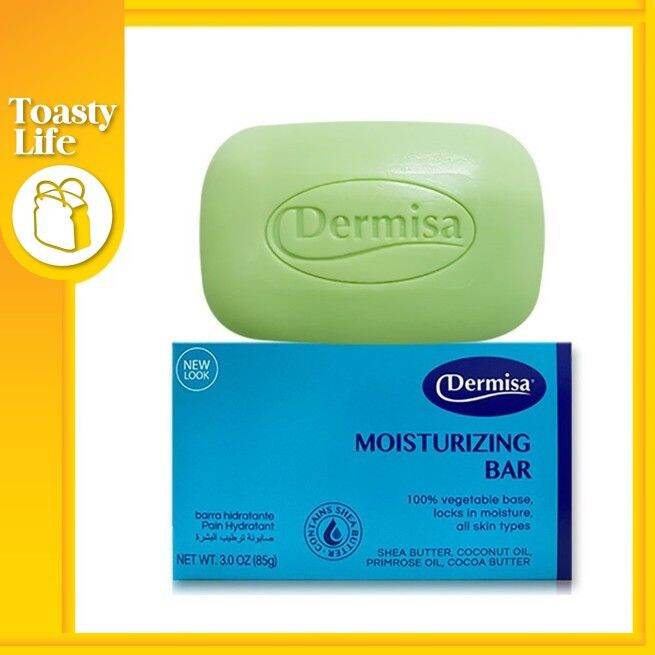 [ Dermisa ] Moisture Brightening Bar (升级版) 超级保湿淡斑皂 85g【Toasty Life ...