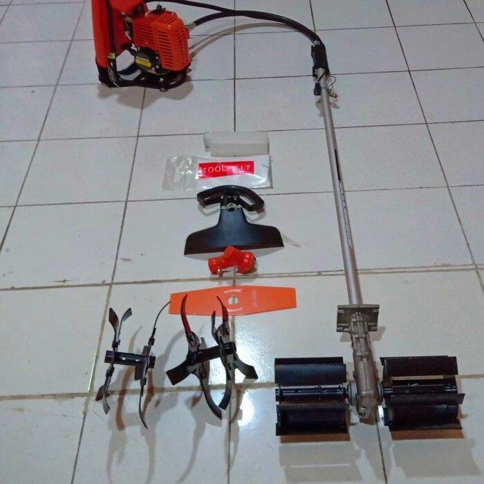 Mesin Potong Rumput Serbaguna 3IN1 Penggembur Tanah Dan Gulma Kebun ...