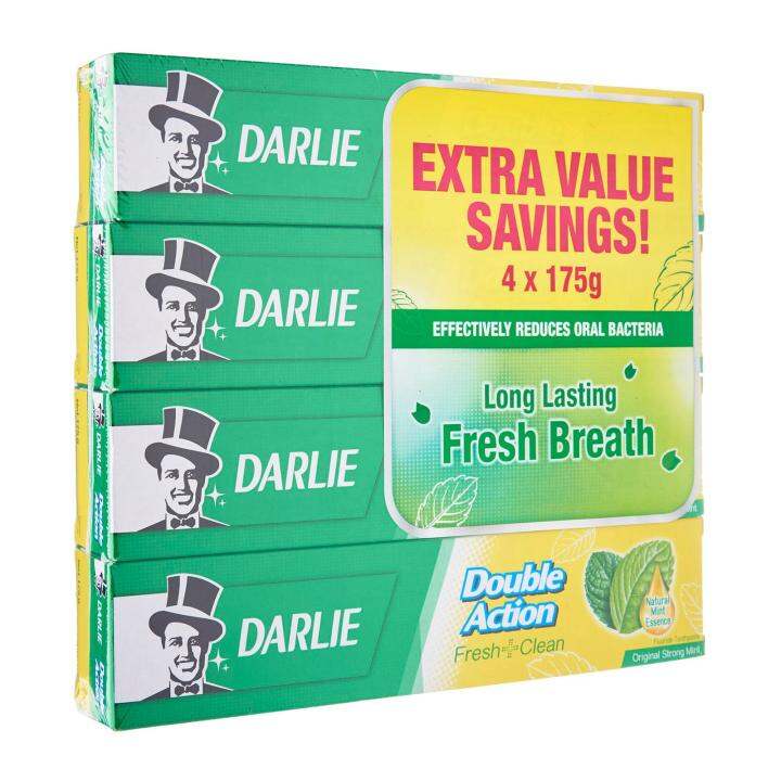 Darlie Double Action Value Pack 4x175G (Laz Mama Shop) | Lazada Singapore