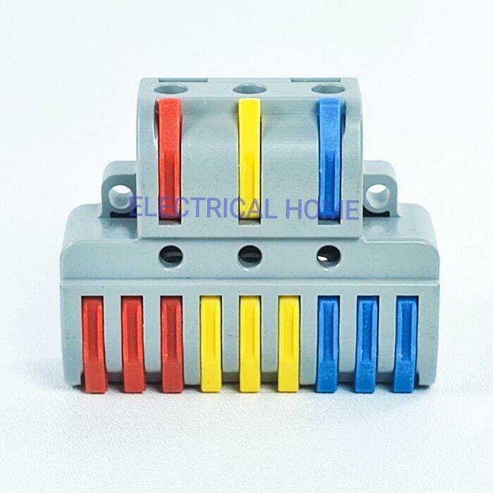 Connector CMK-423-9 Compact Terminal Block Lever Cage 3 to 9 Wire ...