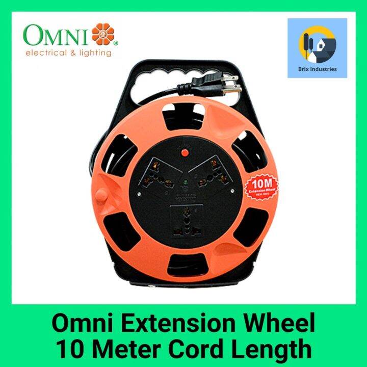 Omni Extension Wheel 10/15 Meter Cord #WEW-10M/U #WEW-15M/U Industrial ...