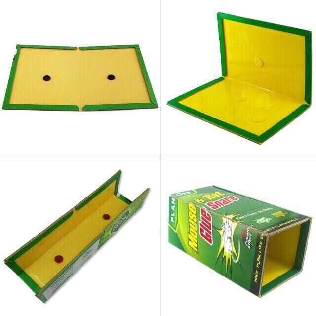 Original Mouse and Rat Catcher Glue Trap Rodent Expert Sticky Bond Mice ...