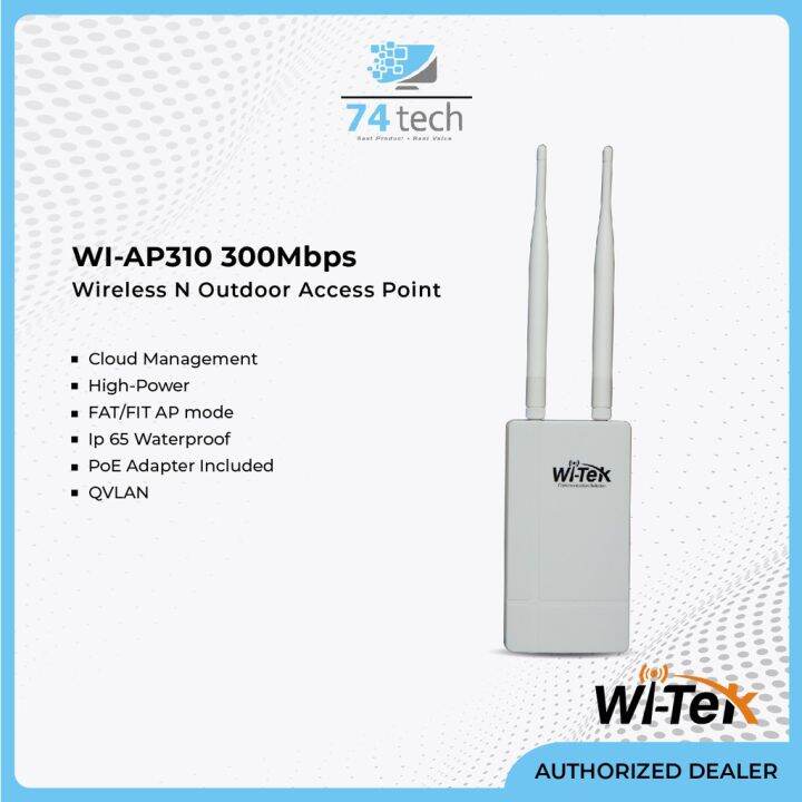 Witek WI-AP310 300Mbps Wireless N Outdoor Access Point OW | Lazada PH