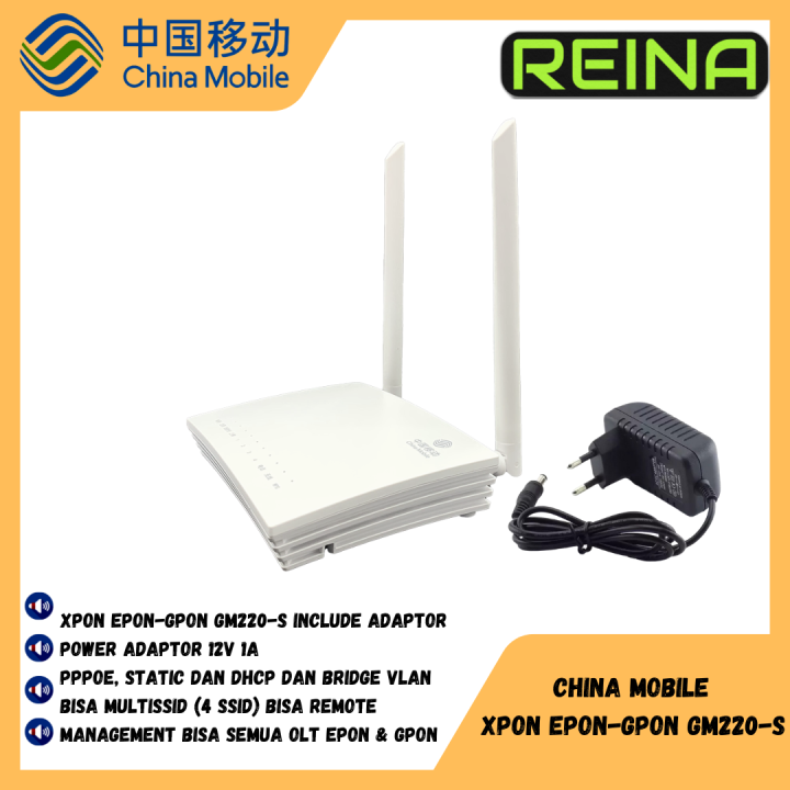 MODEM XPON EPON-GPON GM220-S Include Adaptor | Lazada Indonesia