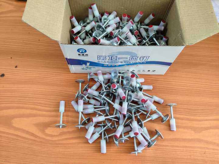 Paku Beton Stampset Paku Washer ring bulat 200 pcs Paku Refil Ramset ...