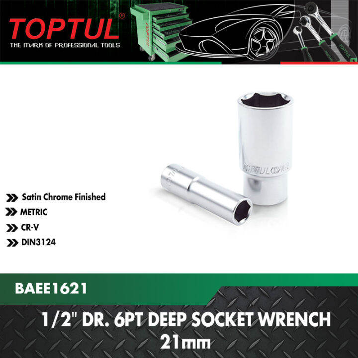 Toptul 1/2" Drive deep socket wrench | Lazada PH