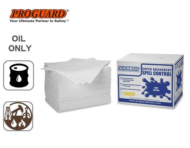 Proguard Absorb Up 15 to 20 Time 145 L Oil Only Laminated Sorbent Pad ...