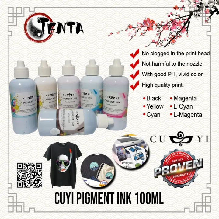 CUYI Pigment Ink 100ML (Cyan only) | Lazada PH
