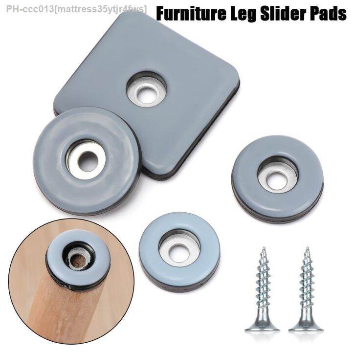 8Pcs Slider Pad Easy Move Heavy Furniture Table Bases Protector Legs ...