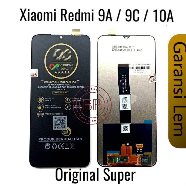 Original Super OG - LCD Touchscreen Fullset Xiaomi Redmi 9A / 9C / 10A ...
