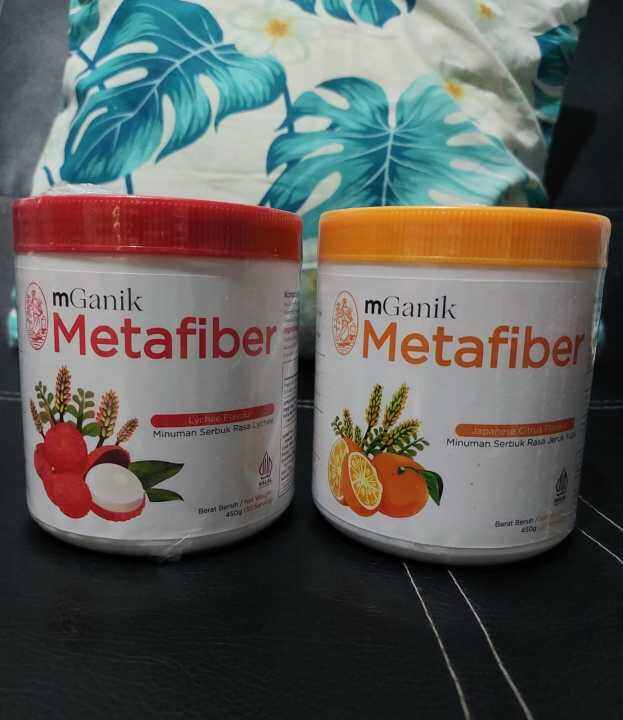 Mganik metafiber 450 gr untuk kesehatan diabetes, kolesterol dan ...