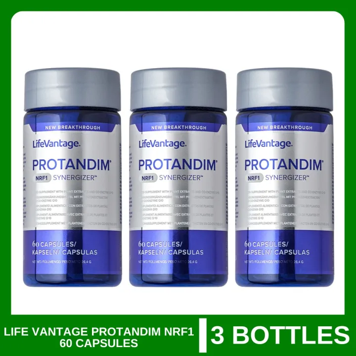 Protandim NRF1 Synergizer by LifeVantage 60 Capsules ( 3 Bottles ...