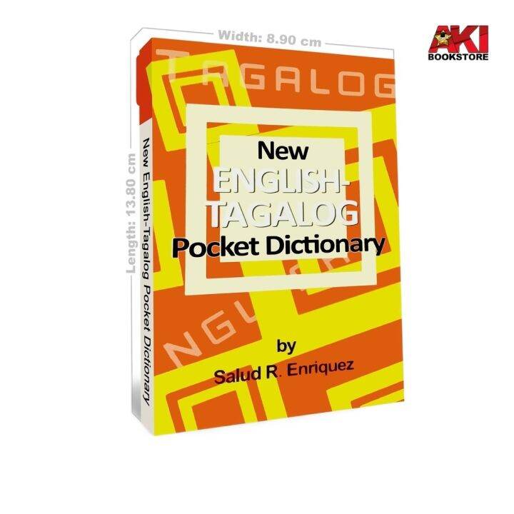 AUTHENTIC New English Tagalog Pocket Dictionary © 2004 Salud R ...
