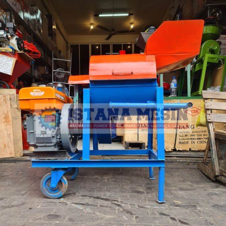 MESIN PENCACAH KOMPOS PELEPAH SAWIT APPO CHOPPER RUMPUT COMPLETE MESIN ...