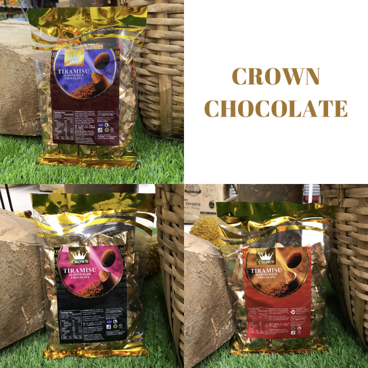 Crown Chocolate Almond Chocolate 250g | Lazada