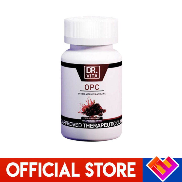Dr. Vita OPC with Vitamins B and Zinc 30 capsules (for Men) | Lazada PH