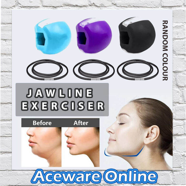 Anti-Wrinkle Exercise Training Jawline Exerciser Training Ball Chew ...