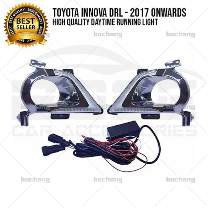 Toyota Innova DRL-2017เป็นต้นไปไฟตัดหมอก/หลอดไฟ DRL,ไฟวิ่งตอนกลางวัน ...