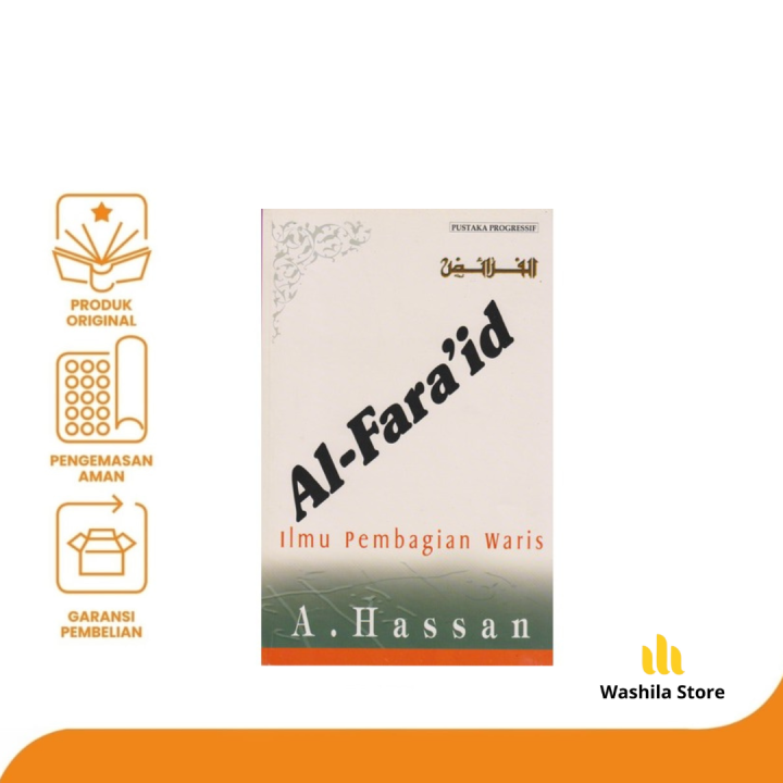 Buku AL FARAID Faroid Agama Islam Buku Ilmu Pembagian Waris Lengkap - A ...