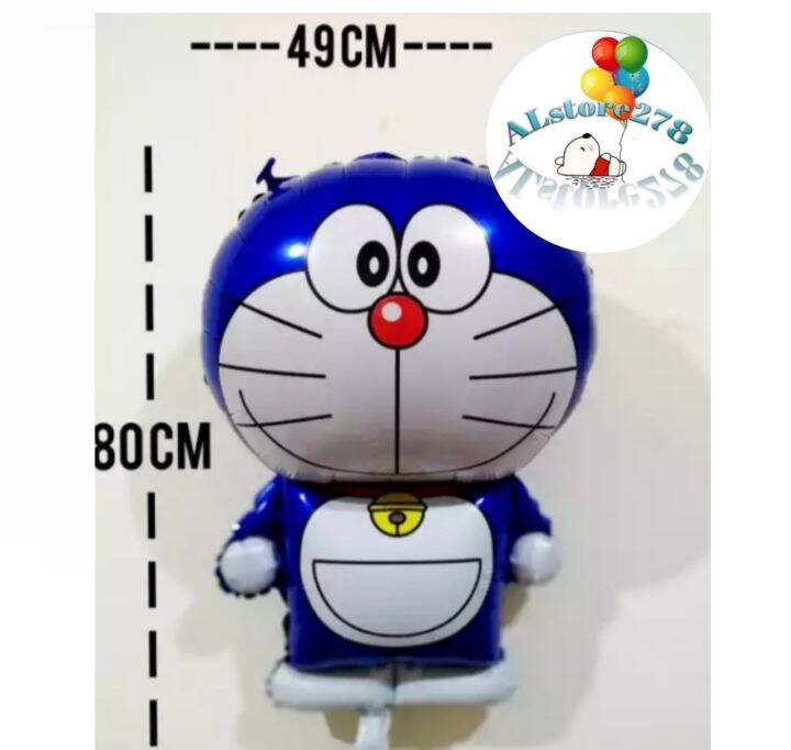 Balon Foil Doraemon Jumbo / Balon Doraemon / Balon Karakter Doraemon ...