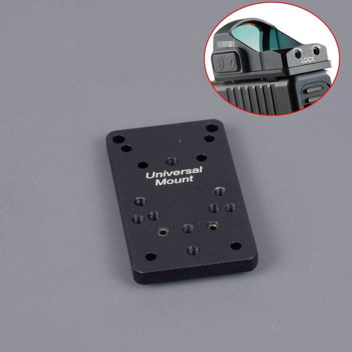 Universal Glock Rear Sight Mount Plate Base Mount Fit For RMR Docter ...