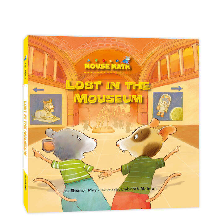 (Hardcover) mouse boy loves Mathematics: Museum maze mouse Math: lost ...