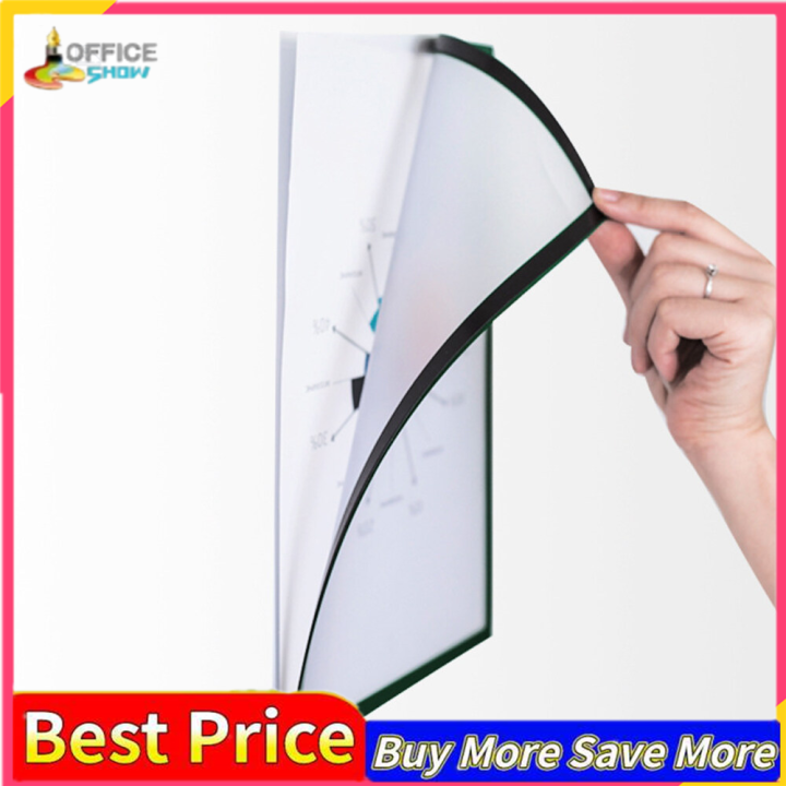 M-Magnet Bingkai Fail Telus Pvc Dokumen Bingkai Paparan untuk A4 Saiz ...