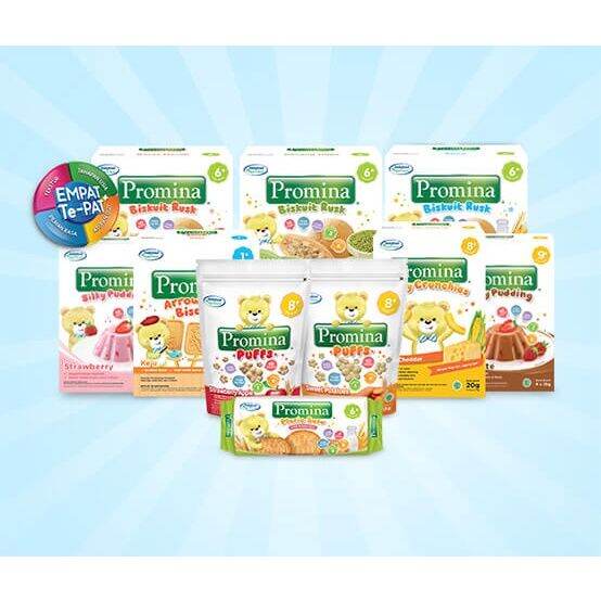 PROMINA PUFF / PUDDING COKLAT/ STRAWBERRY / BUBUR HOME MADE / BISKUIT ...
