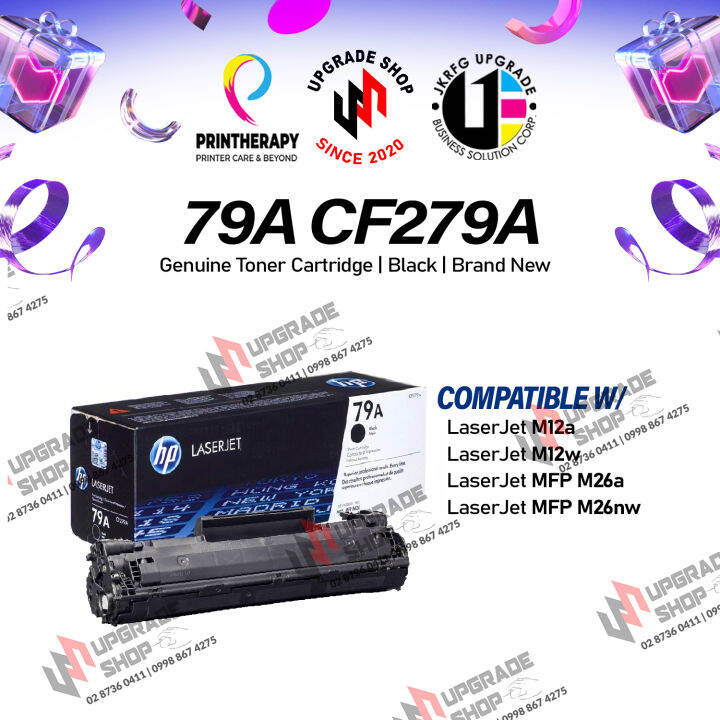 79A CF279A Black Original LaserJet Toner Cartridge 79A | Lazada PH