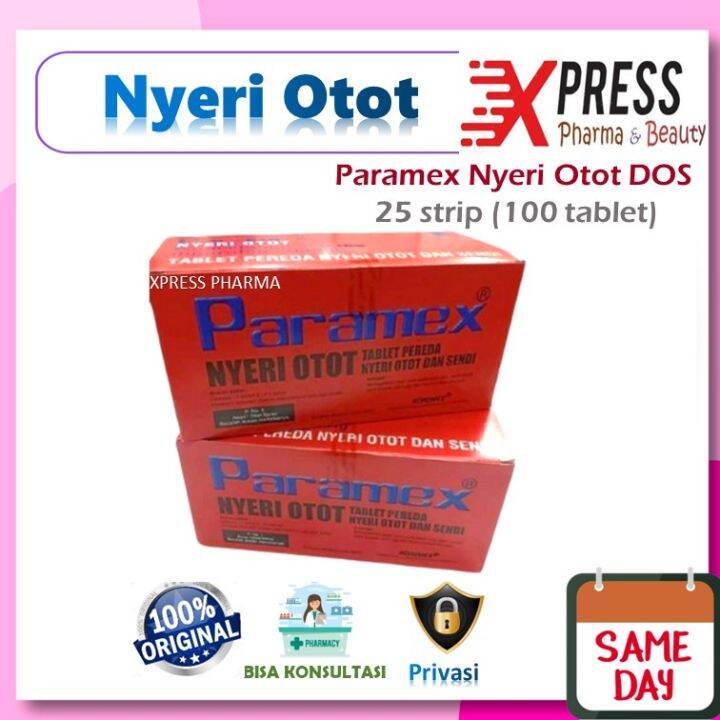 ⚡XPRESS⚡ Paramex MERAH DUS Obat Nyeri Pinggang Otot Sendi Asam Urat ...