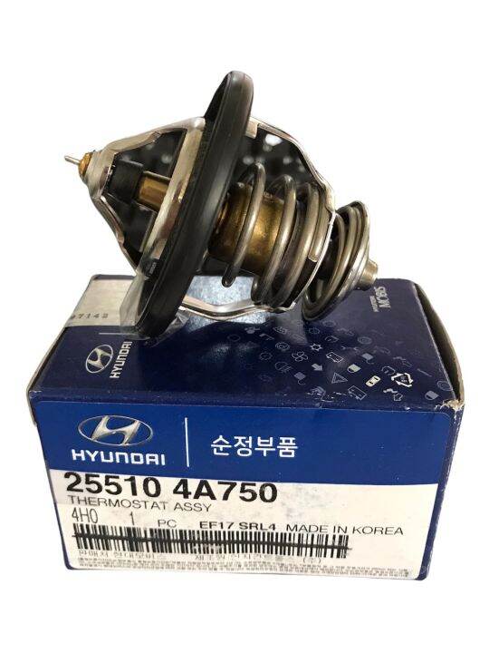 [ORIGINAL] 255104A750 ( 88 , O-ring type) THERMOSTAT 88°C HYUNDAI GRAND ...