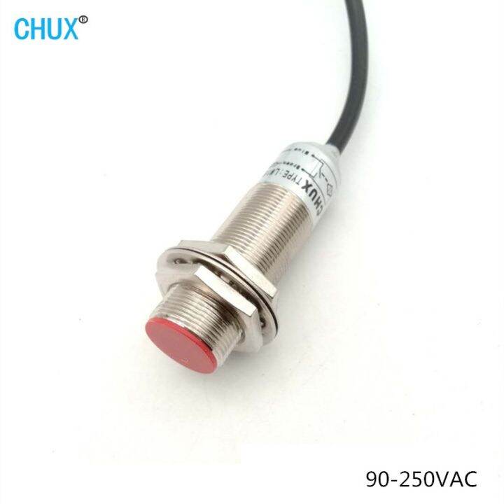 CHUX 250V AC Proximity Sensor Switch M18 Inductive AC220V NO NC Metal ...