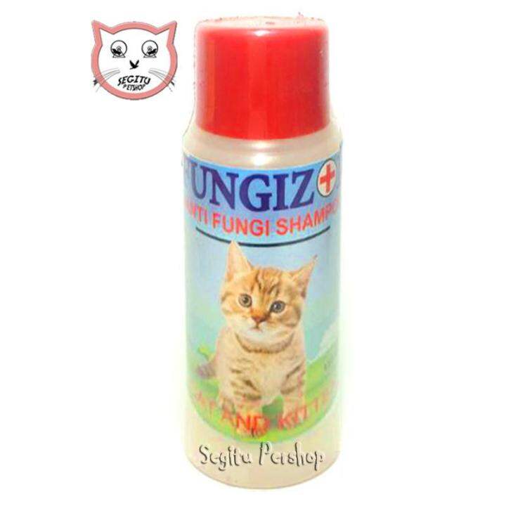 SHAMPO KUCING ANTI JAMUR SAMPO KITTEN SCABIES FUNGIZO | Lazada Indonesia