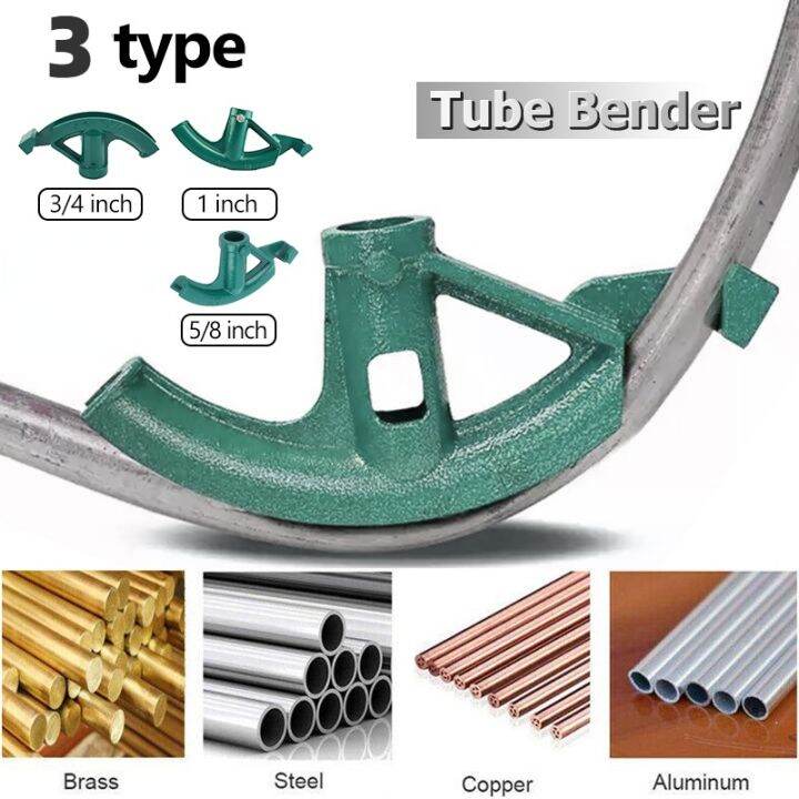 Pipe Bender Portable Hand Tube Bending Tool 5/8 3/4 1 1-1/4 inch Steel ...