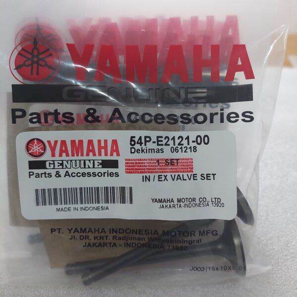 [KV] Mio 125 MX125 Genuine ENGINE VALVE SET KIT (IN/EX) 54P-E2121-00 ...