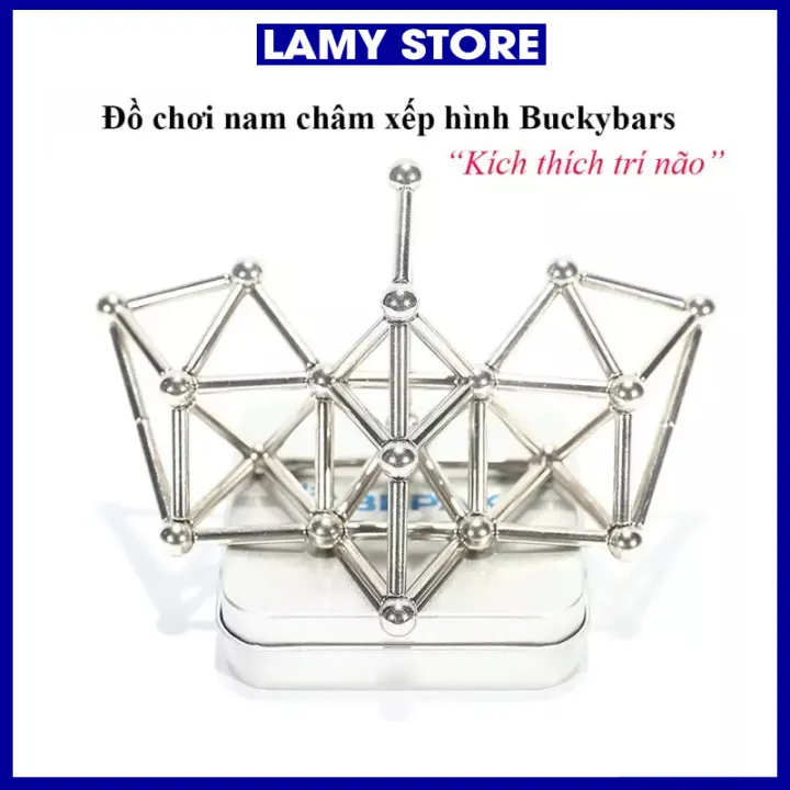 Bucky Bars Bi và thanh nam châm xếp hình sáng tạo,Hộp bi nam châm ...
