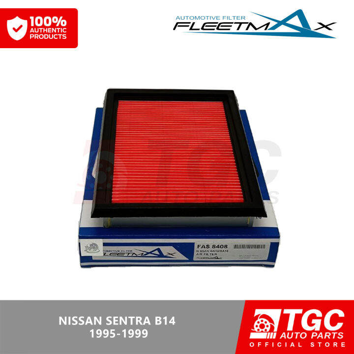 Fleetmax Air Filter / Air Cleaner Nissan Sentra B14 - 1995 - 1999 ...