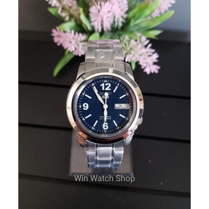 SEIKO 5 Automatic รุ่น SNKE61K1 นาฬิกาข้อมือผู้ชายสายแสตนเลส สีเงิน ...