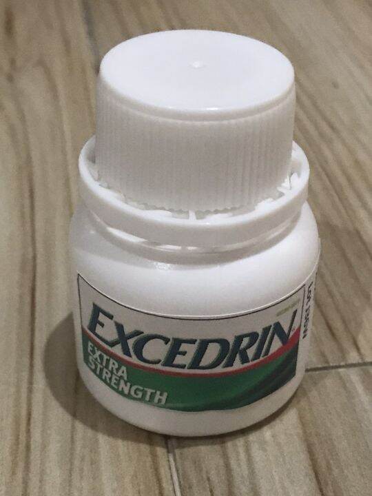 Excedrin Extra Strength Pain Reliever - 25-50 caplets (Expiration Date ...
