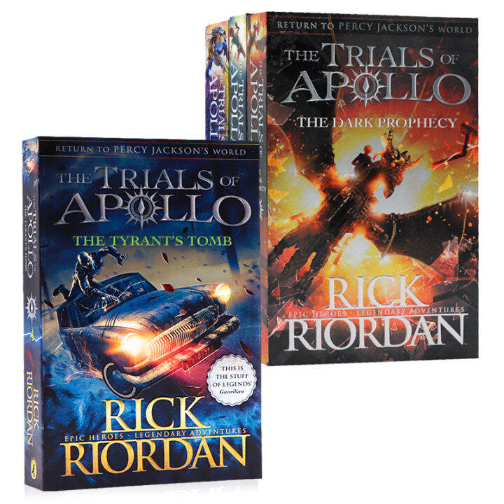 The trials of Apollo 4 the hidden Oracle / dark Prophecy / burning maze ...