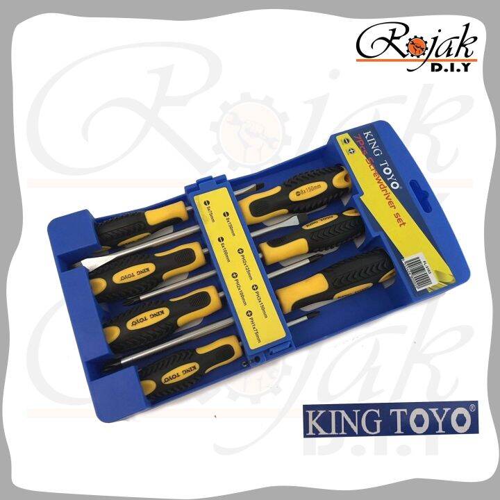 King Toyo 7PCS Screwdriver Set | Lazada
