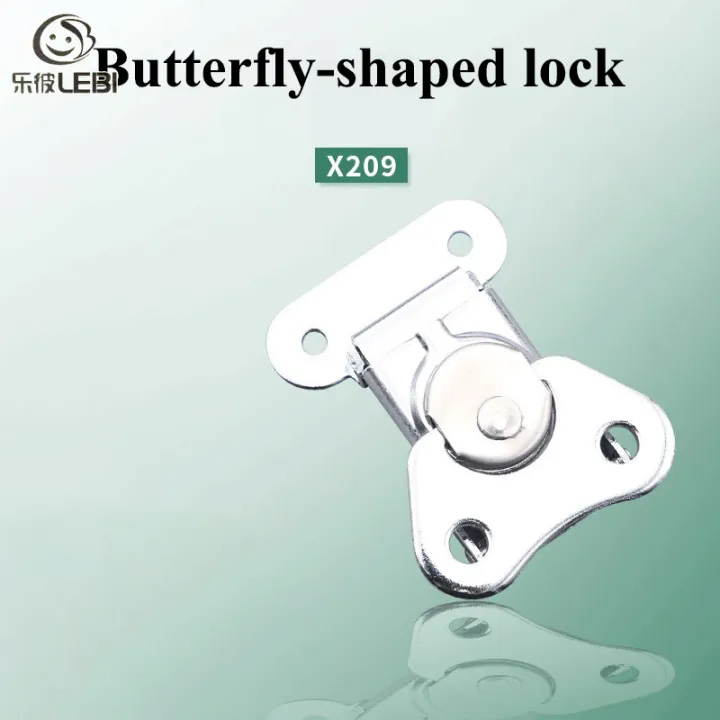 SaTine 304 Stainless Steel Twist Latch With Keeper And Spring Butterfly ...