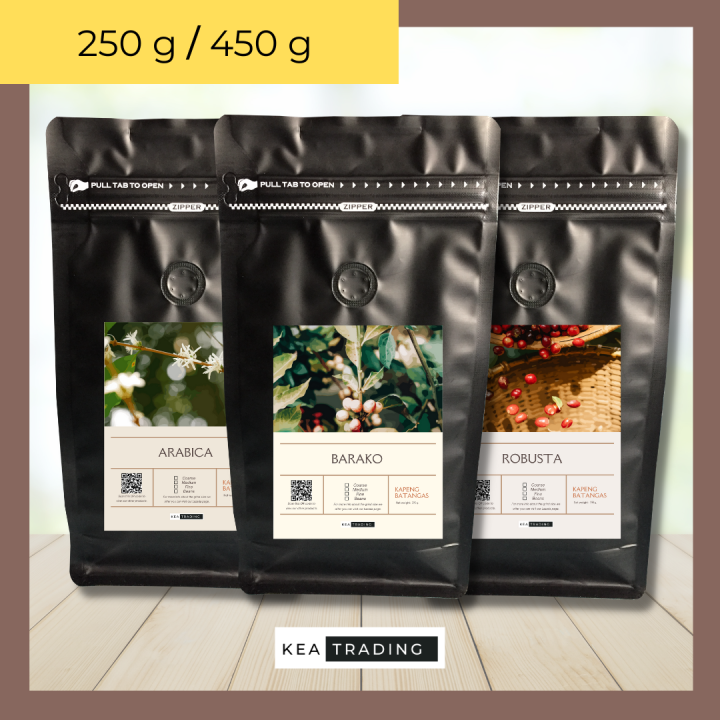 Kapeng Barako | Arabica | Robusta in 450 g pouch | Lazada PH