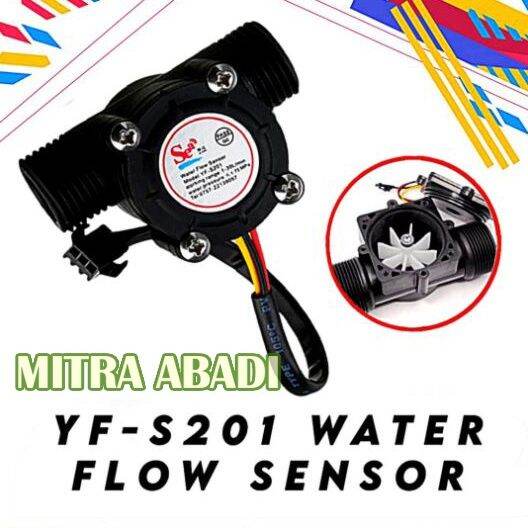 Sensor Aliran Arus Air / Water Flow Sensor YF-S201 | Lazada Indonesia