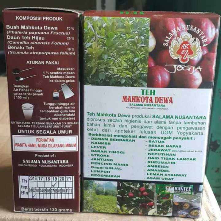 MAHKOTA DEWA TEH MAHKOTA DEWA 3 IN1 PLUS BENALU DAN TEH HIJAU MINUMAN ...