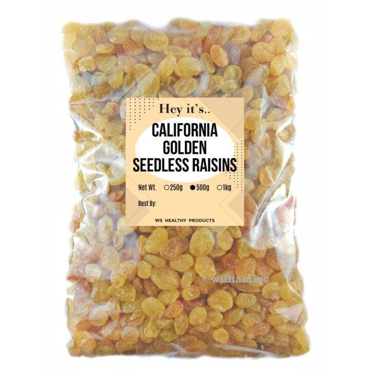 California Golden Raisins (500g & 1kg) | Lazada PH