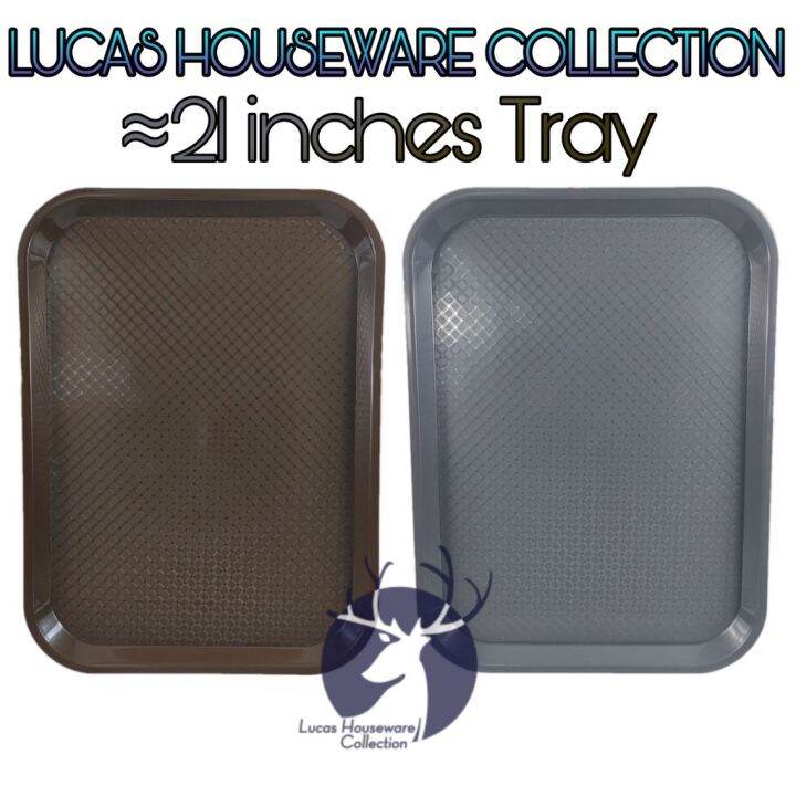21 PLASTIC FAST FOOD TRAY / FRUIT TRAY / MULTI-PURPOSE TRAY / CANTEEN ...