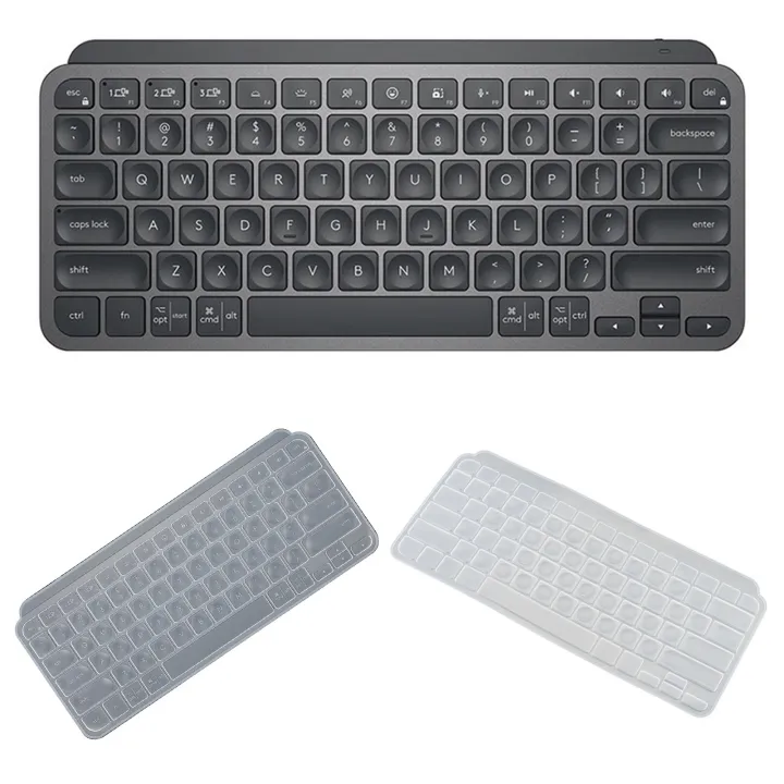 Silicone Transparent Keyboard Cover For Logitech MX Keys Mini Wireless ...
